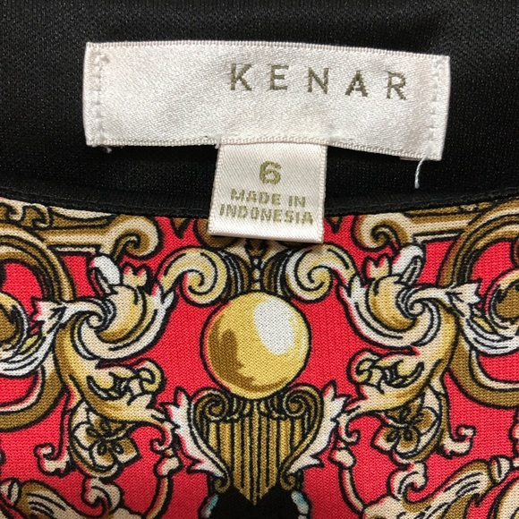 Kenar | Dresses | Kenar Dress Versace Inspired Print | Poshmark